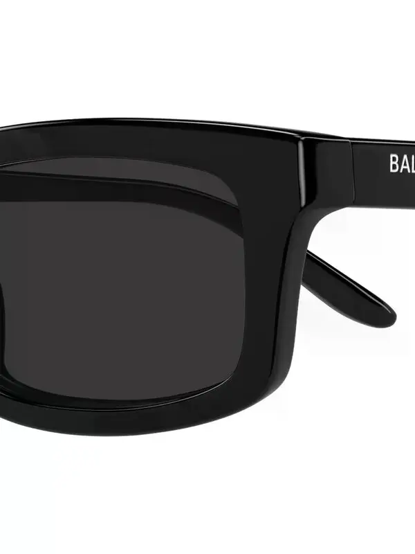Balenciaga Daily Rectangle-frame Sunglasses