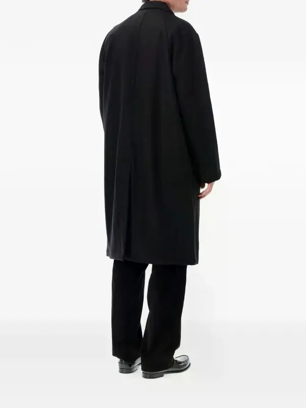 Universal Works Mac Mowbray Single-breasted Concealed-fastening Coat