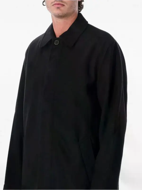 Universal Works Mac Mowbray Single-breasted Concealed-fastening Coat