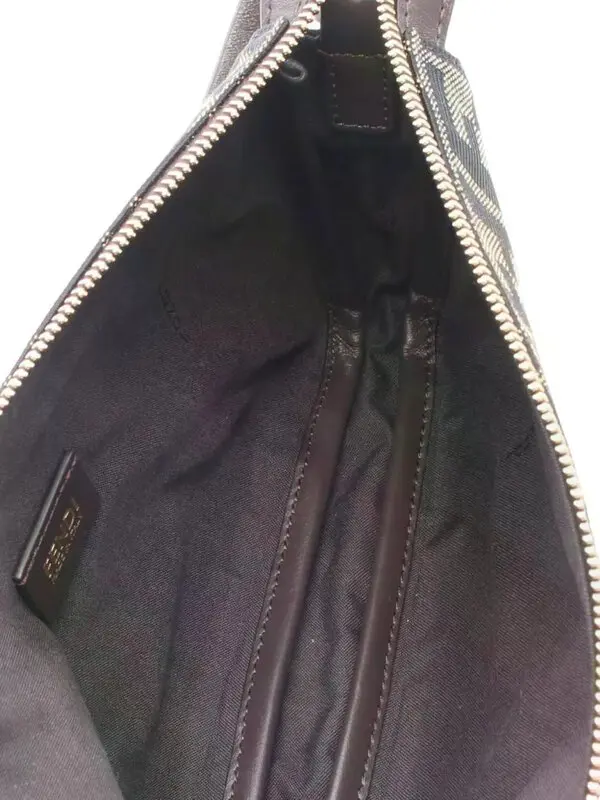 Fendi 2020s Zucca Zip-top Shoulder Bag