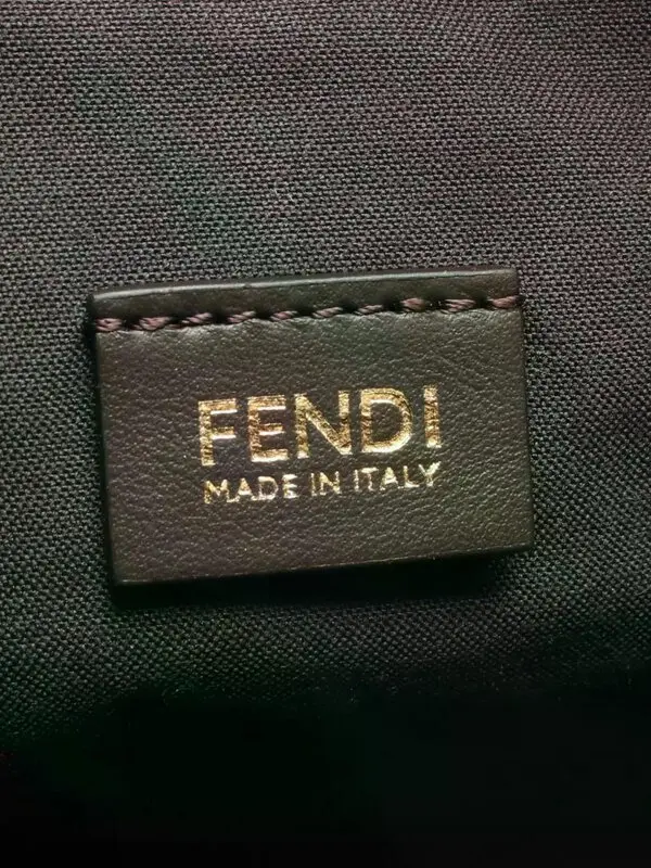Fendi 2020s Zucca Zip-top Shoulder Bag