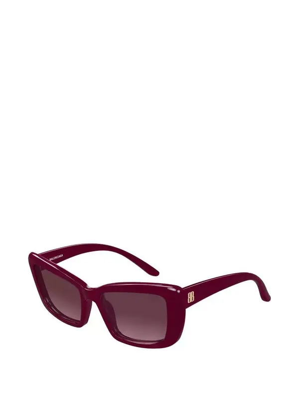 Balenciaga Cat-eye Sunglasses - Red