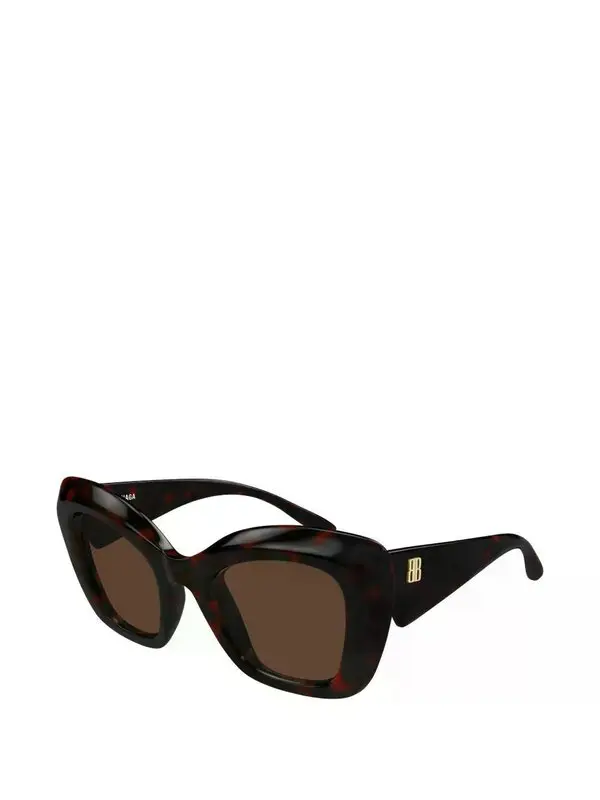 Balenciaga Diva Tortoiseshell-effect Cat-eye Sunglasses