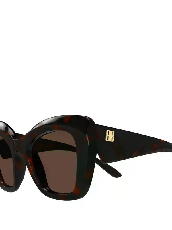 Balenciaga Diva Tortoiseshell-effect Cat-eye Sunglasses