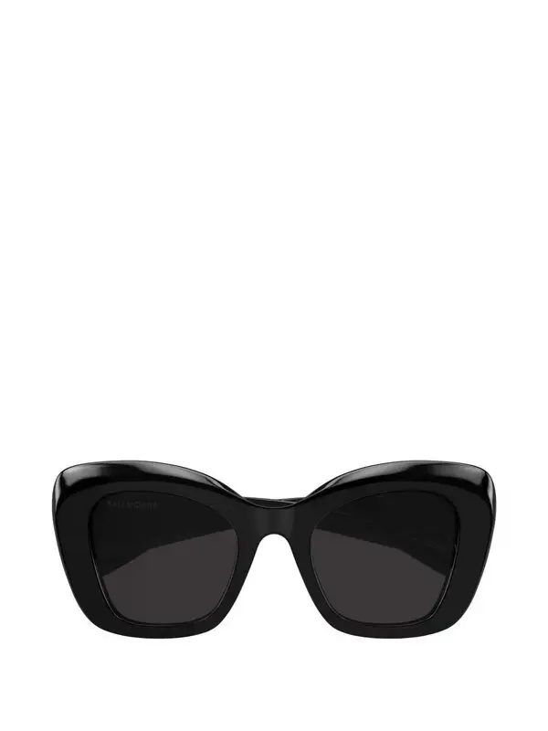 Balenciaga Diva Bb Logo Cat-eye Sunglasses - Black