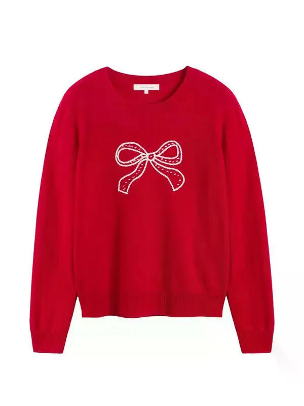 Chinti & Parker Bow-detail Sweater