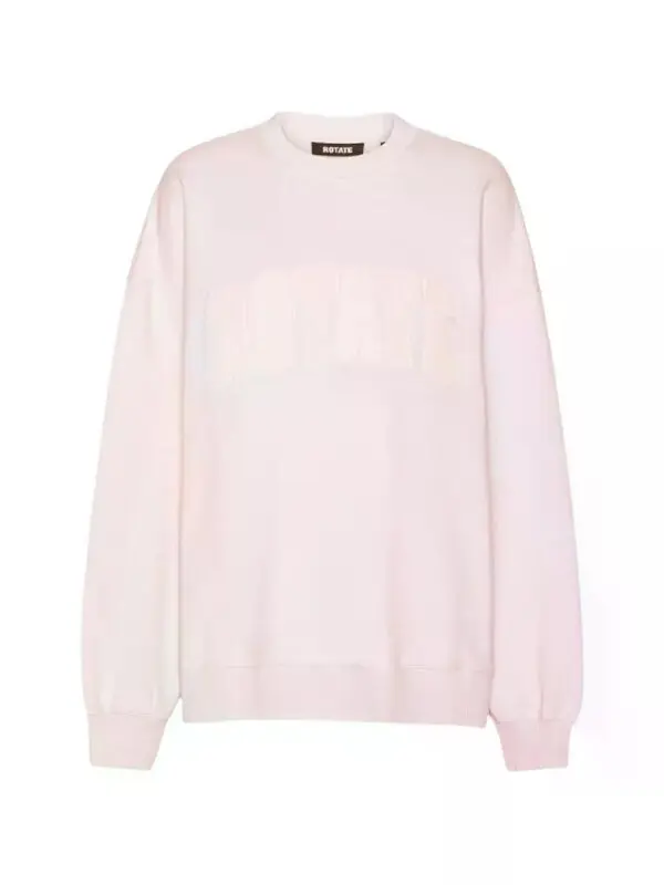 ROTATE BY BIRGER CHRISTENSEN Heavy Crewneck Sweat Light - Pink