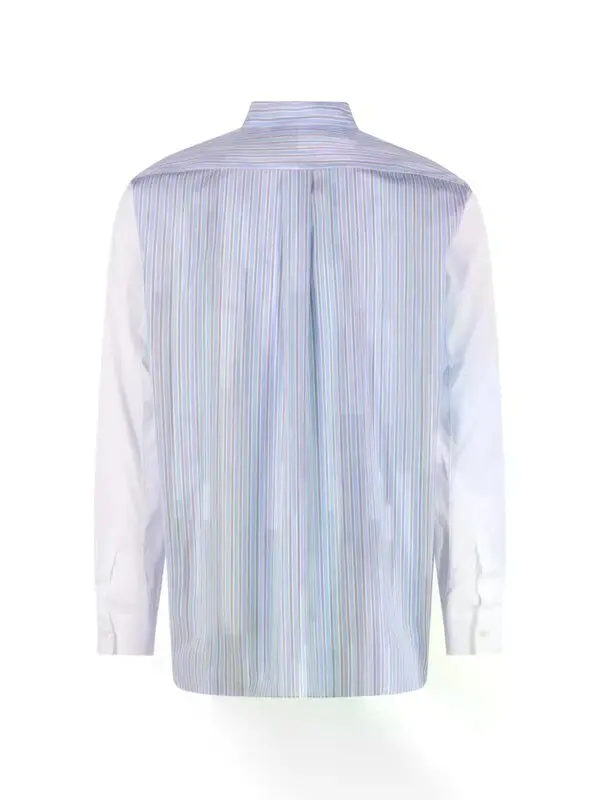 Comme Des Garçons Striped Cotton Shirt
