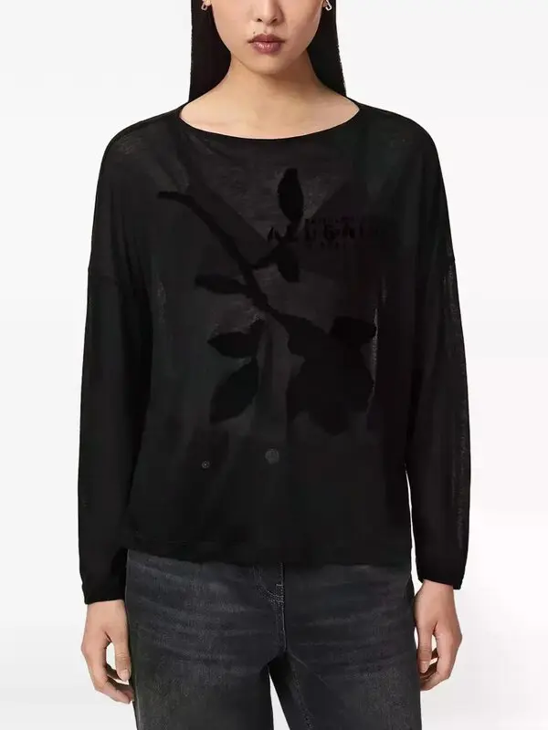 ALLSAINTS Athea Rita Floral-pattern T-shirt