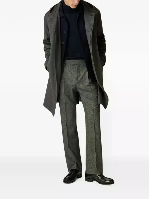 LARDINI Turtleneck Sweater - Blue