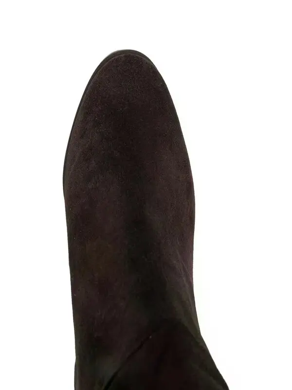 BILLI BI Suede Block-heel Knee-high Boots