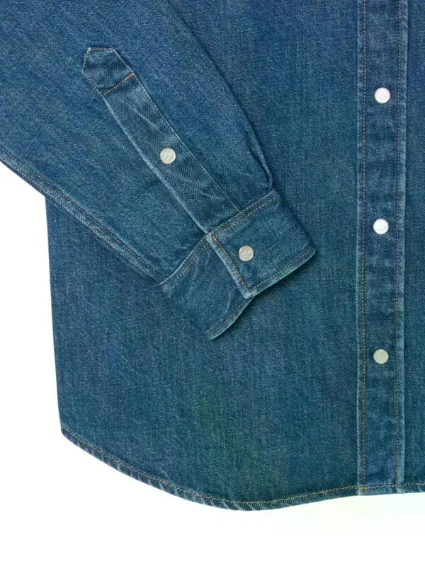 Lacoste Logo-patch Denim Shirt