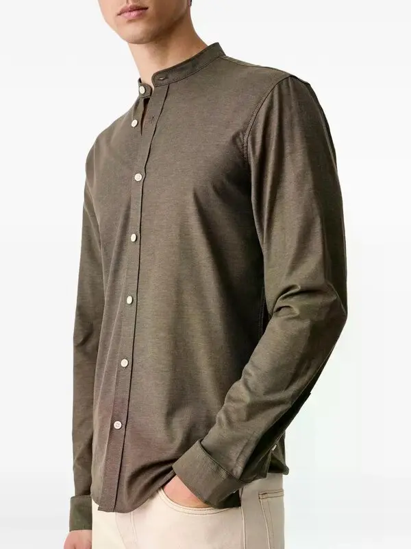 LINDBERGH Mandarin-collar Button-up Shirt