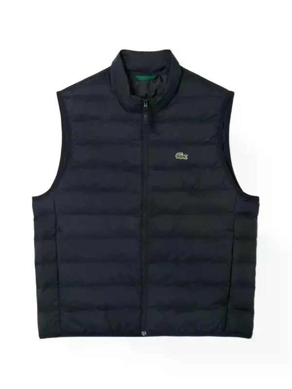 Lacoste Quilted Gilet - Blue