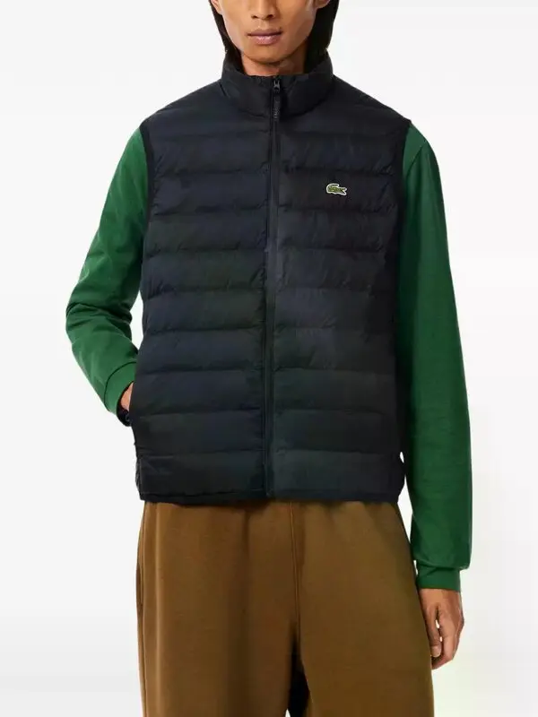 Lacoste Quilted Gilet - Blue