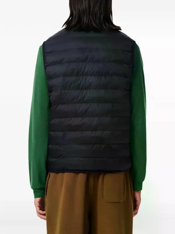 Lacoste Quilted Gilet - Blue