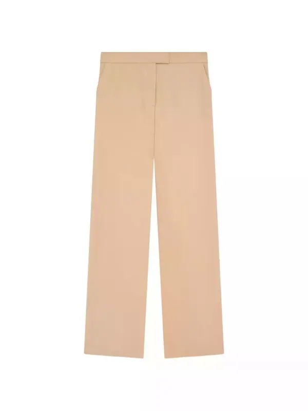 LARDINI Gabardine Straight-leg Trousers