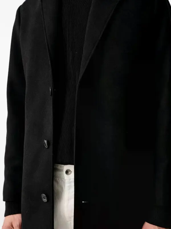 LINDBERGH Layered-design Single-breasted Coat