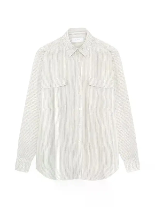 LARDINI Striped Shirt