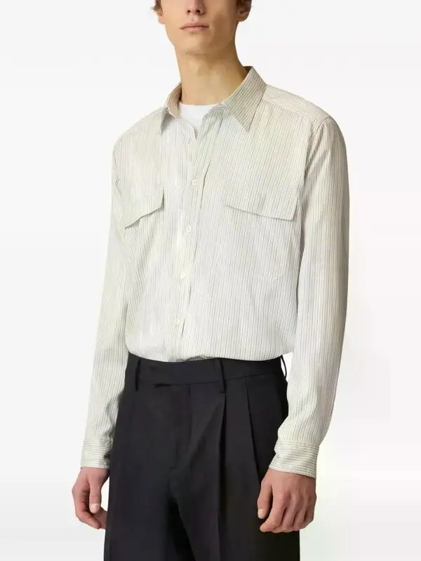 LARDINI Striped Shirt