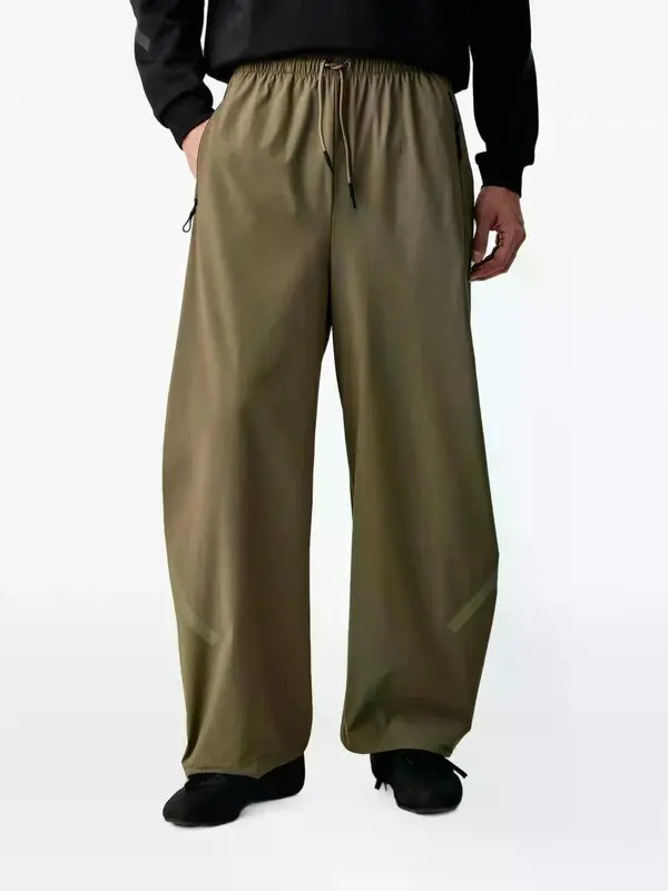 Adidas Z.n.e. Woven Wide-leg Trousers - Green