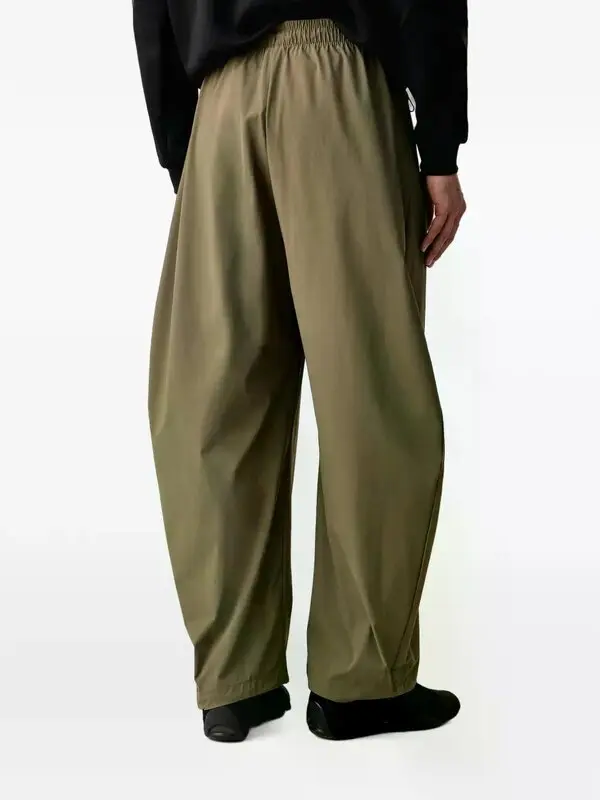 Adidas Z.n.e. Woven Wide-leg Trousers - Green