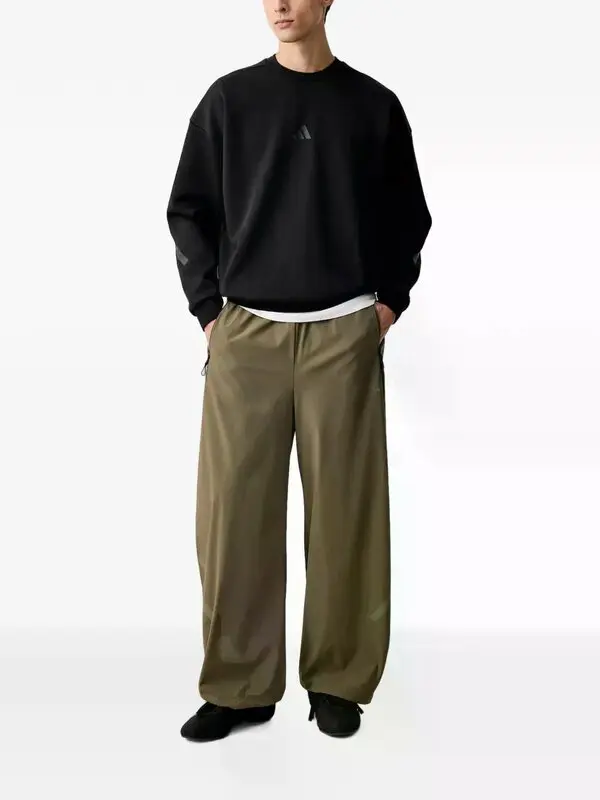 Adidas Z.n.e. Woven Wide-leg Trousers - Green