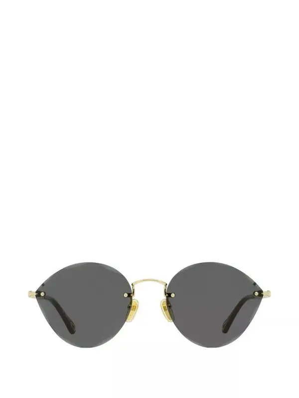 Chloé Rimless Round-frame Sunglasses - Grey