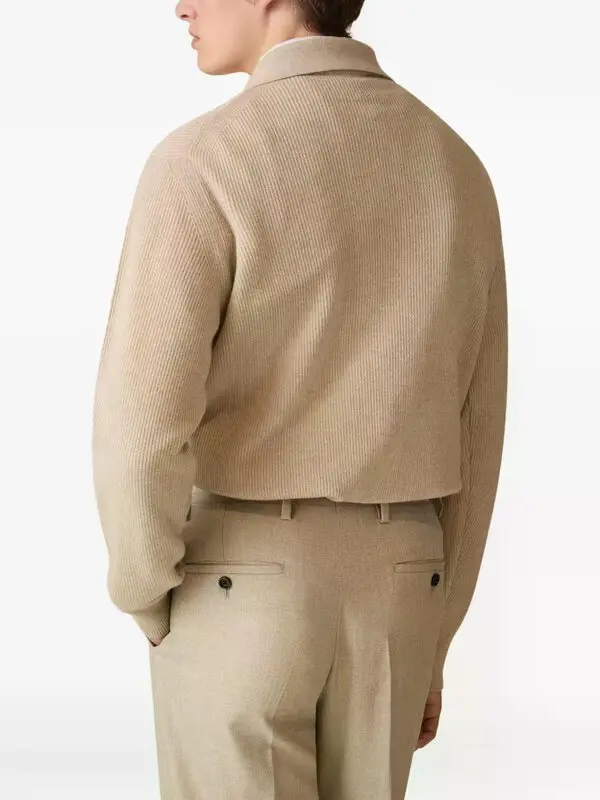 LARDINI Knitted Polo Shirt