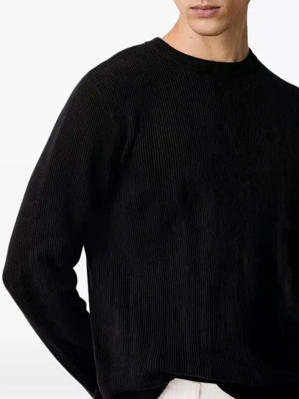 LINDBERGH Ribbed-knit Crew-neck Sweater