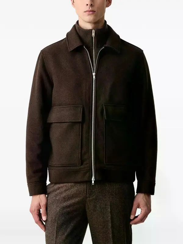 LINDBERGH Zip-up Flap-pocket Jacket