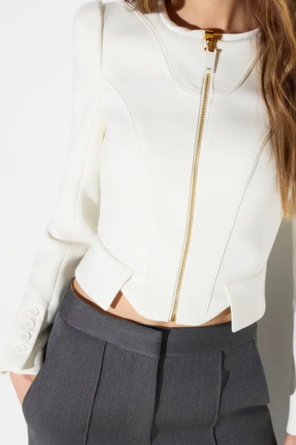 Elisabetta Franchi Long-sleeve Casual Jacket