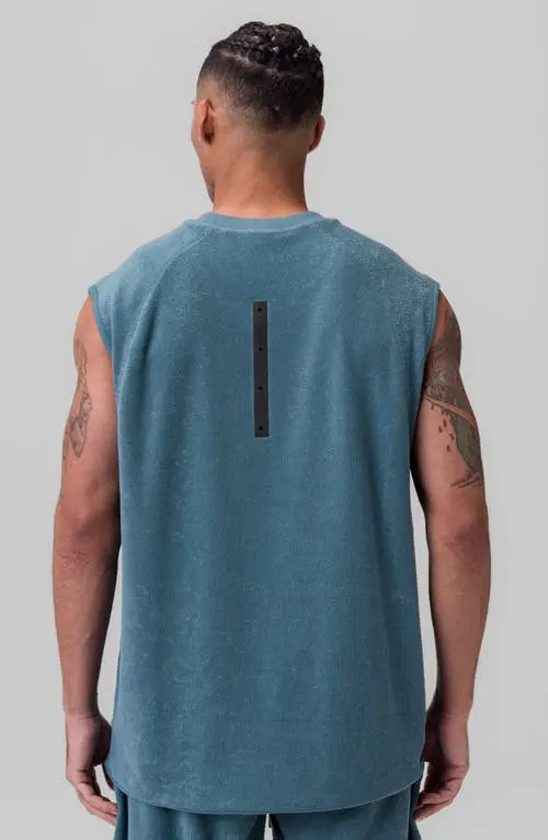 ASRV Towel Terry Cutoff Shirt - Storm