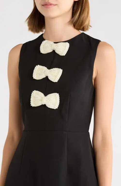 SUGARLIPS Melitta Amy Bow Sleeveless Minidress