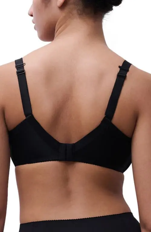 Chantelle Majestic Unlined Full Coverage Bra - Black