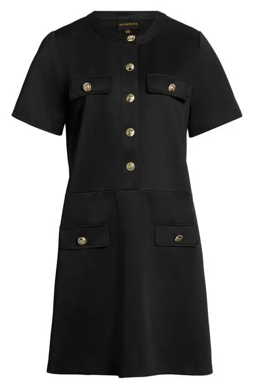 SUGARLIPS Miliana Button-up Shift Minidress