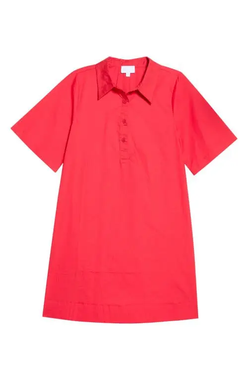 SUGARLIPS Danbury Trapeze Minidress - Red