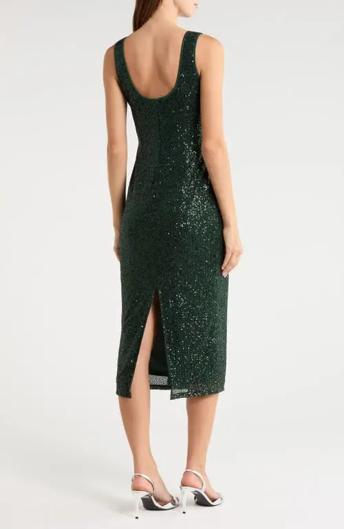 SUGARLIPS Kamari Sequin Tank Dress