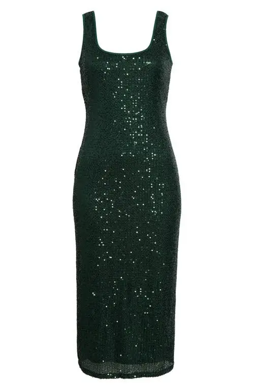 SUGARLIPS Kamari Sequin Tank Dress