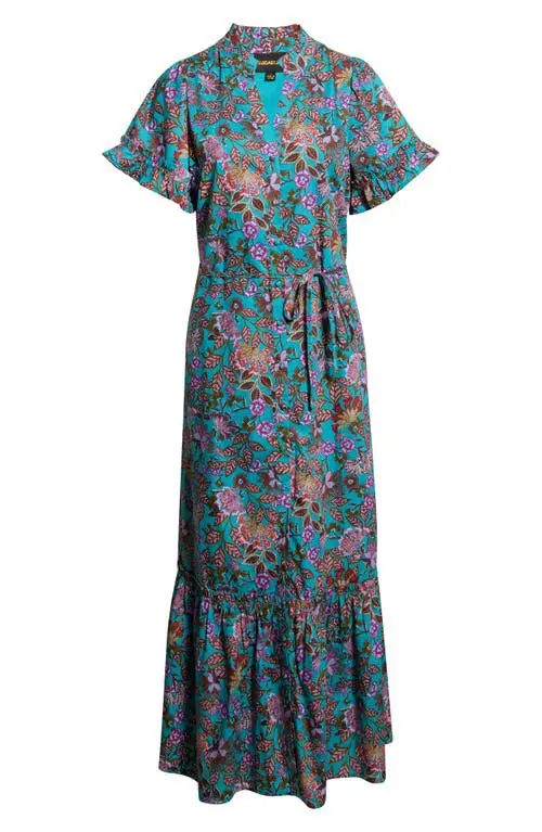 SUGARLIPS Alna Button Up Midi Dress