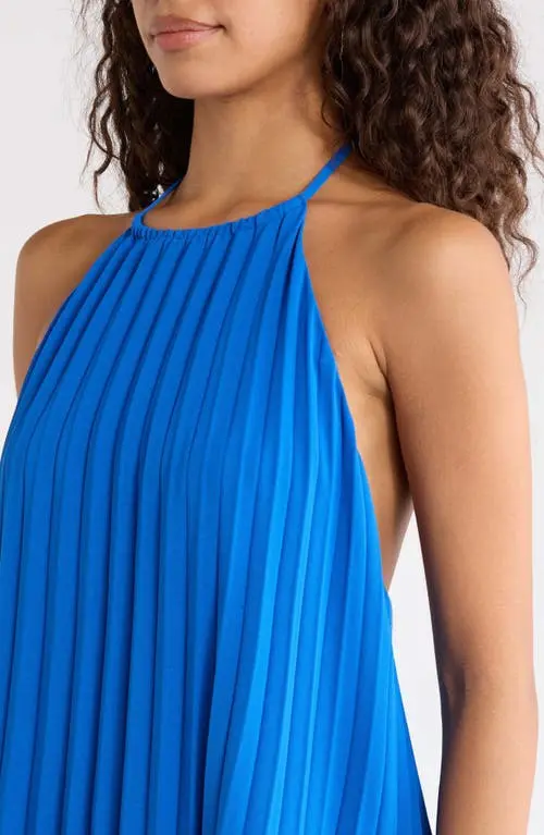 SUGARLIPS Wenden Pleated Sleeveless Dress