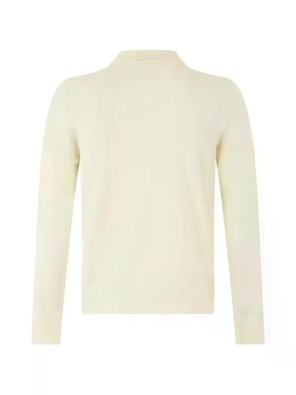SLOWEAR Long-sleeve Polo Shirt - Neutrals