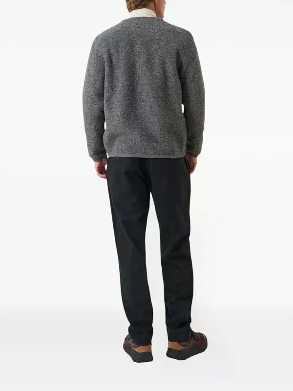 Universal Works Button-up Patch-pocket Cardigan - Grey