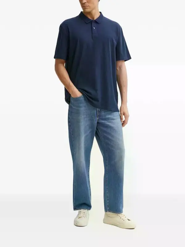 LEVI'S Authentic Short-sleeve Polo Shirt - Blue