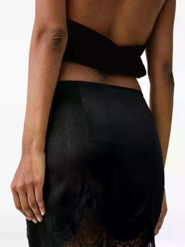 Bardot Liora Lace-hem Mini Skirt