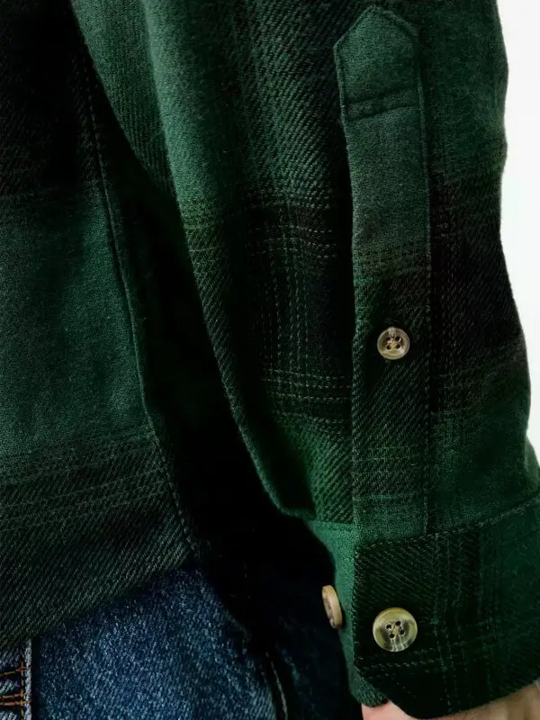 LINDBERGH Check-pattern Flannel Shirt