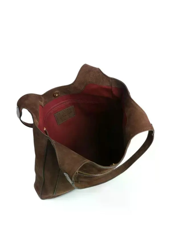 THE BRIDGE Suede Tote Bag