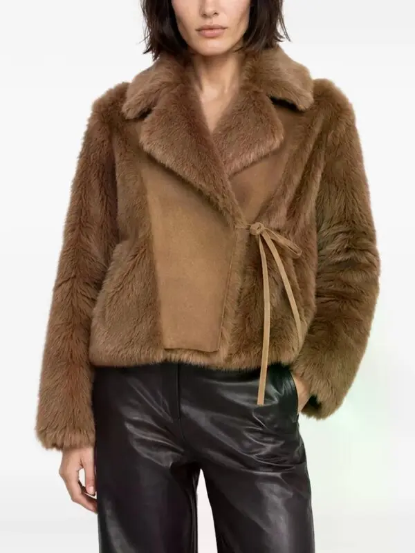 Nour Hammour Verena Reversible Shearling Jacket