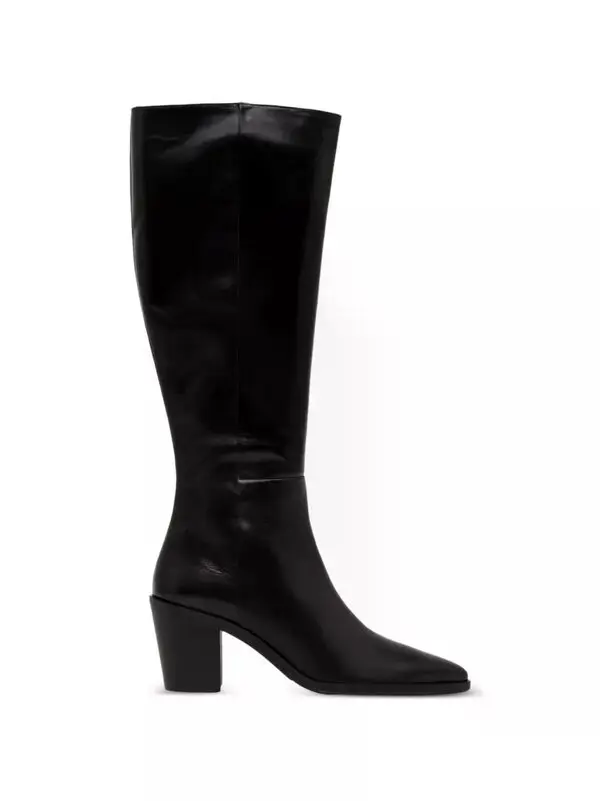 BILLI BI Pointed-toe Knee-high Boots - Black