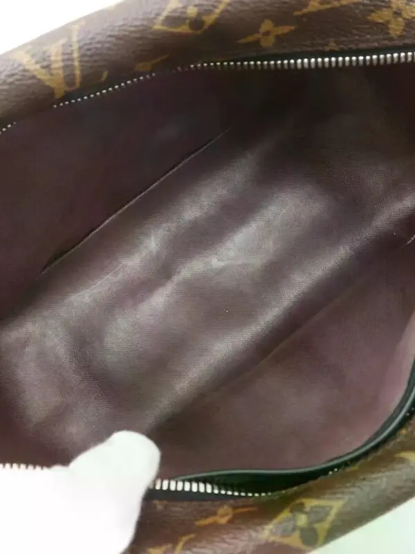 LOUIS VUITTON 2013 Monogram Macassar Toiletry Kit Clutch Bag